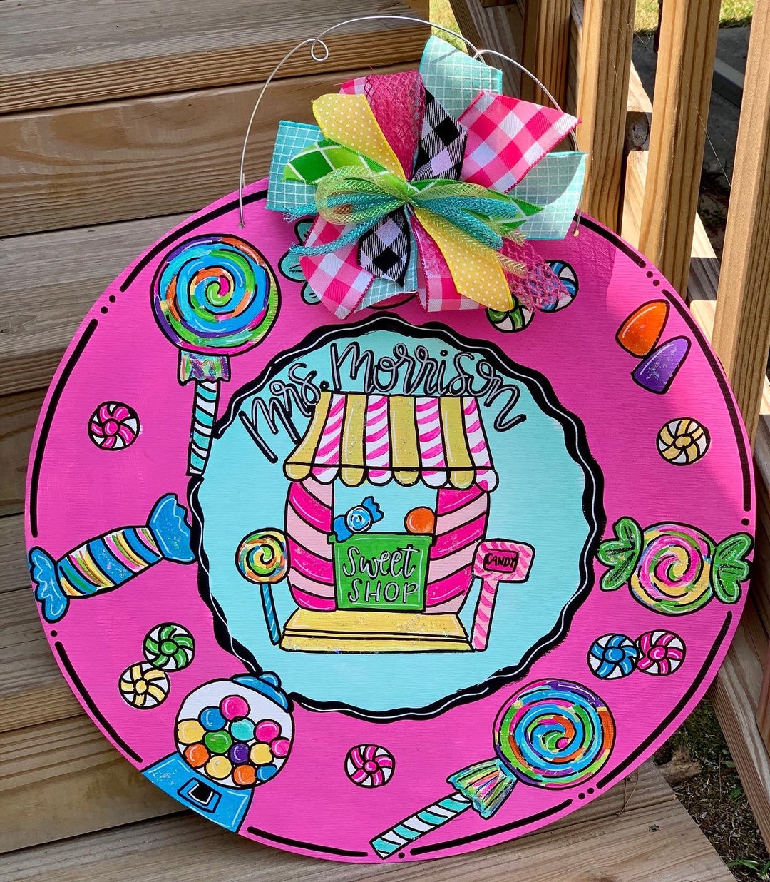 Candy Door Hanger - Etsy