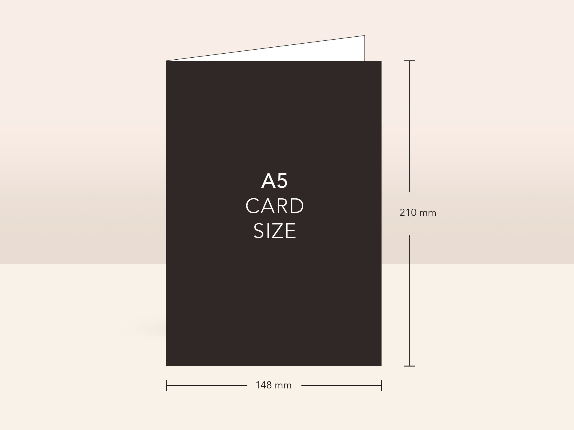 Thank you greeting card Personalised Floral art A5 size | Etsy