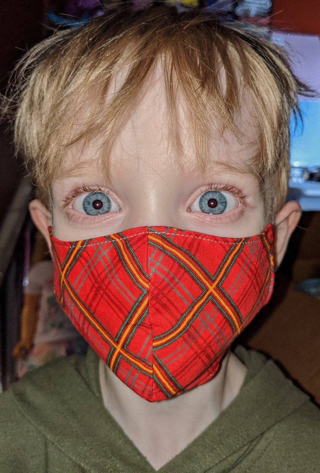 Made to Order Child Face Mask, Face Covering, Reversible Mask, Face ...