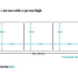 Chicago Illinois Sunset Skyline CANVAS WALL ART Multi Three Panel Box ...