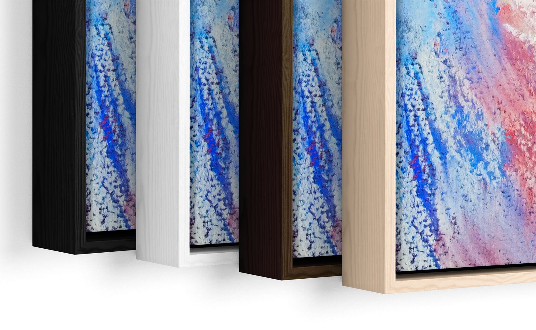 Pink Face Farm Yard CANVAS FLOATER FRAME Wall Art Picture | Etsy