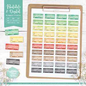 Online Order Tracker Printable Planner Stickers, Online Order Digital ...