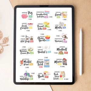 March Wacky Holidays Digital Planner Stickers, Goodnotes Stickers, Pre ...