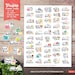 August Wacky Holidays Printable Planner Stickers, Watercolor Stickers ...