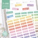 Christmas Countdown Printable Planner Stickers, Watercolor Christmas ...