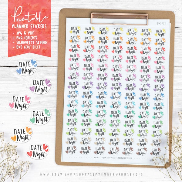 Date Night Printable - Etsy