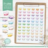 No School Printable Planner Stickers, School Stickers, Watercolor ...