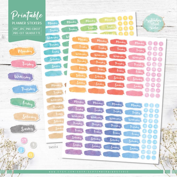 Planner Stickers - Etsy