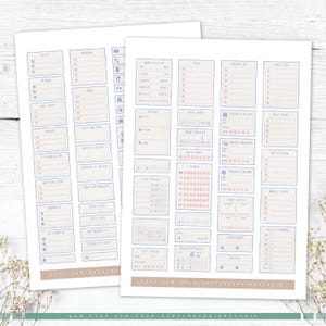 Succulent Printable & Digital Planner Stickers, Weekly Kit, Printable ...