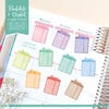 Pill Box Printable Planner Stickers, Pill Stickers, Medication Stickers ...