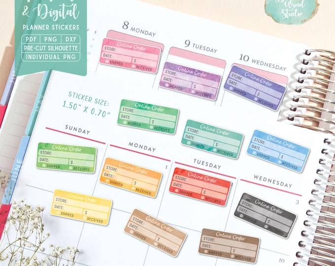 Chibi Energy Tracker Stickers, Printable Planner Stickers, Battery ...