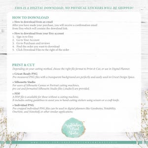 Work Tracker Printable & Digital Planner Stickers, Work Labels ...