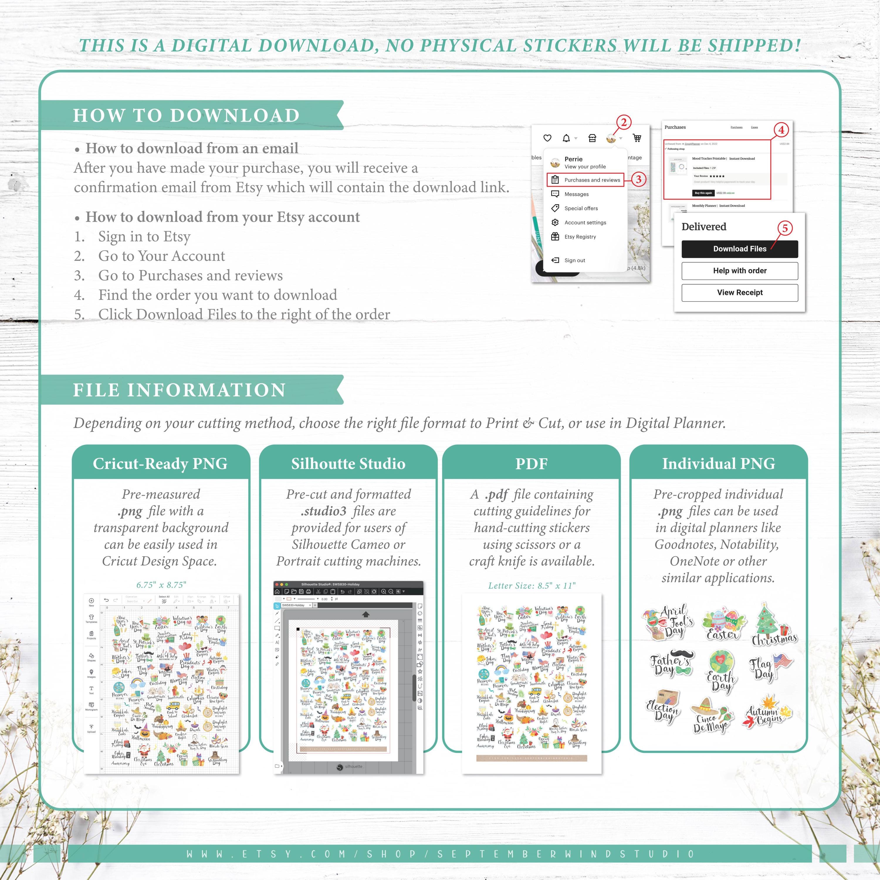 Movie Night Planner Stickers, Printable & Digital (PDF, PNG) - Etsy