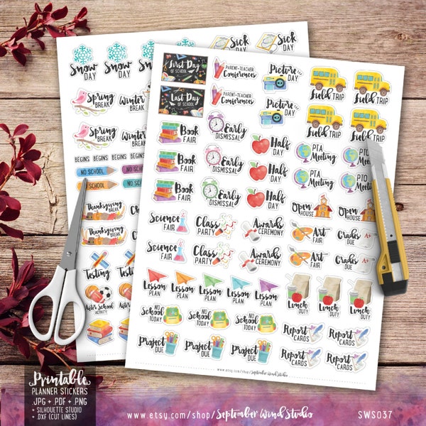 Planner Stickers - Etsy