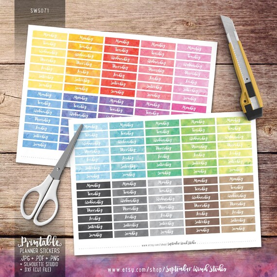 Stickers, Labels & Tags Stickers Paper & Party Supplies Month Cover ...
