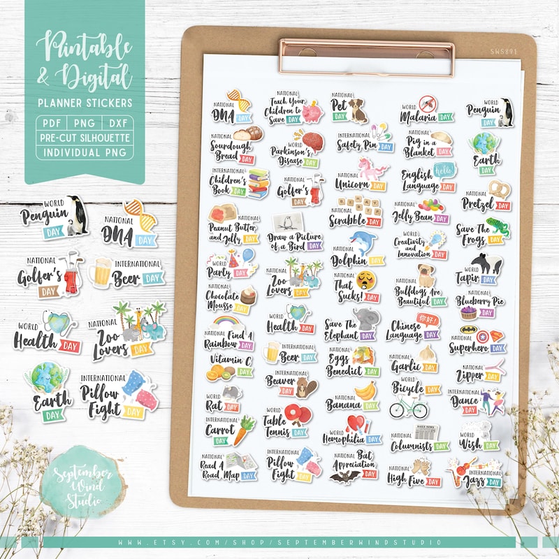 April Holiday Card - Etsy