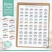 Ribbon Banners Printable Planner Stickers, Watercolor Banner Stickers ...