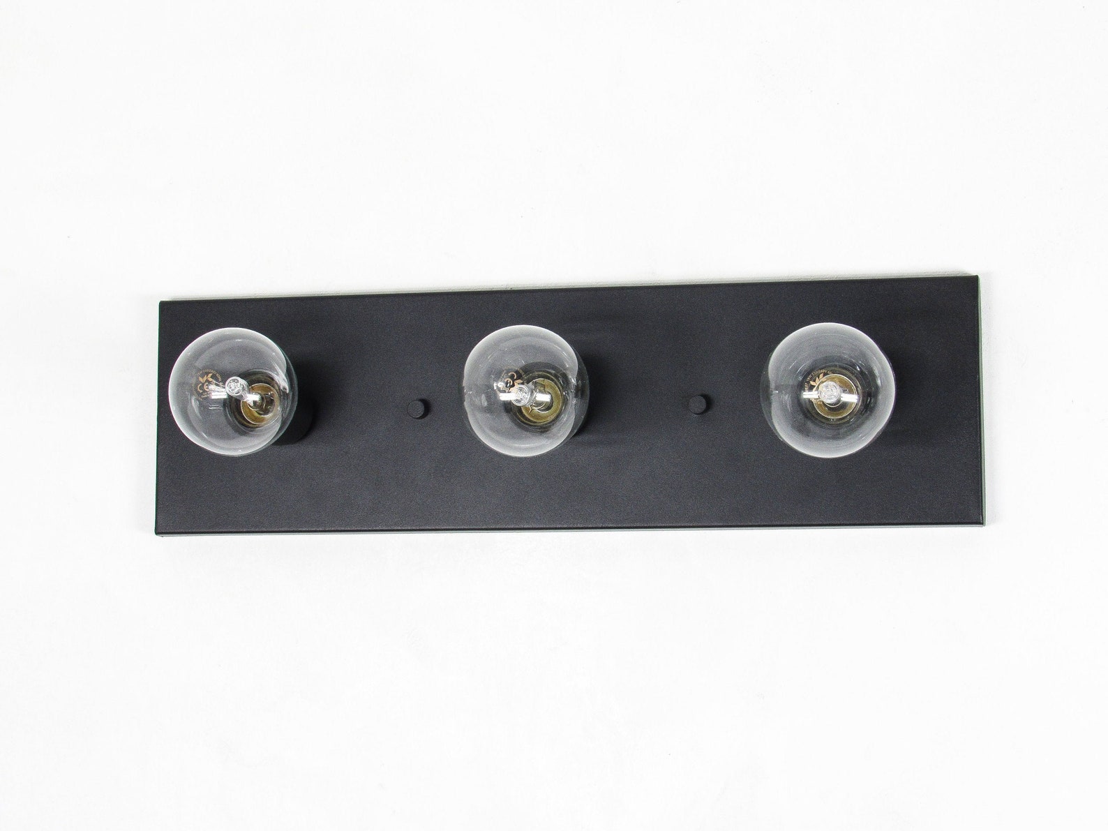 Flush Mount Black Light Ceiling Vanity Light Minimal - Etsy UK
