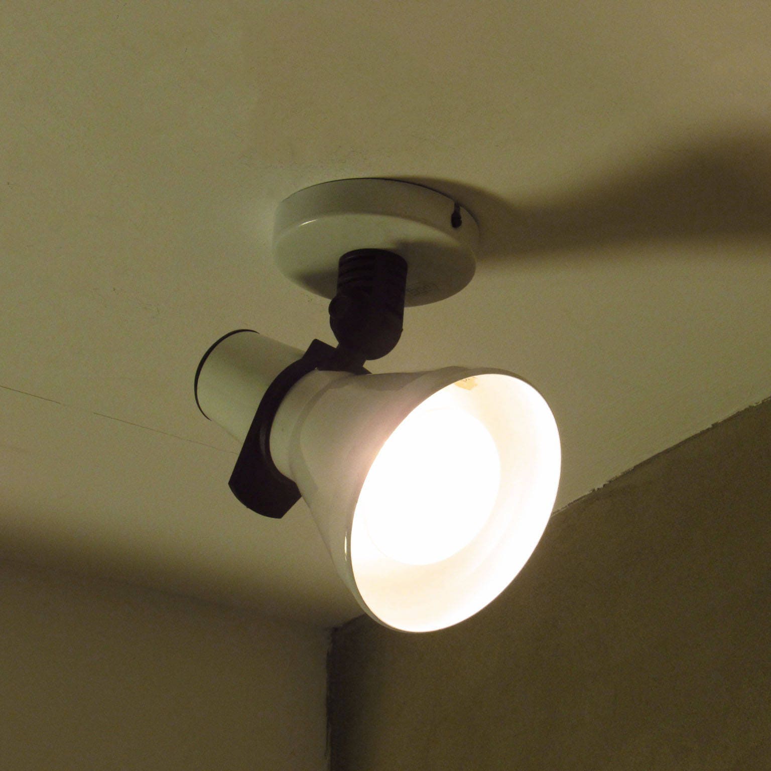 Vintage Mid-century Cone Spotlight Wall Sconce Ceiling | Etsy