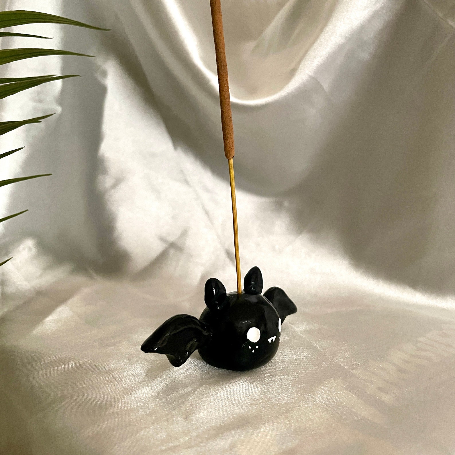 Mini Clay Bat Incense Holder - Etsy