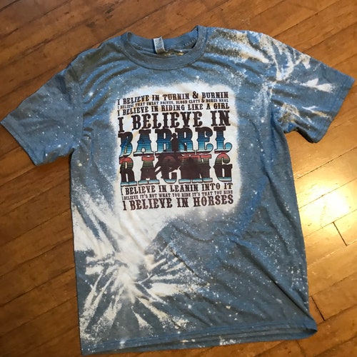 Barrel Racing Shirt Dust Making Reins Gripping Horse - Etsy