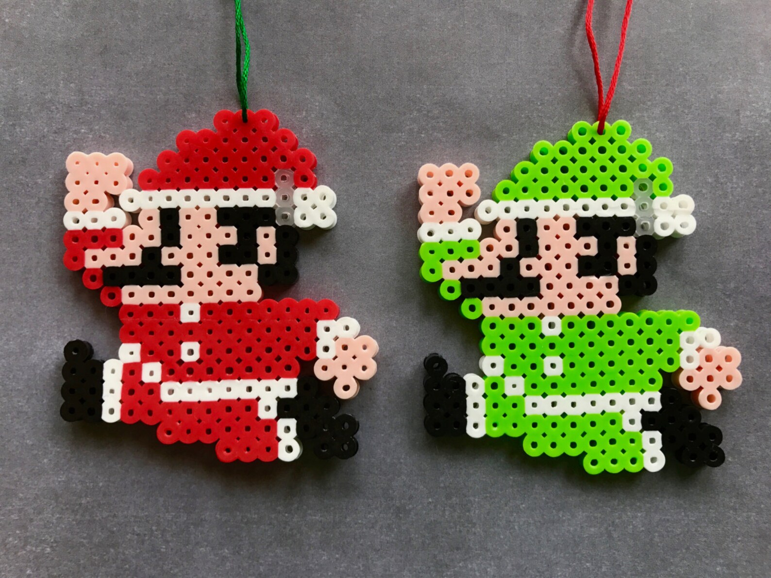 Super Mario Perler Bead Ornament, Perler Bead, Mario, Super Mario ...