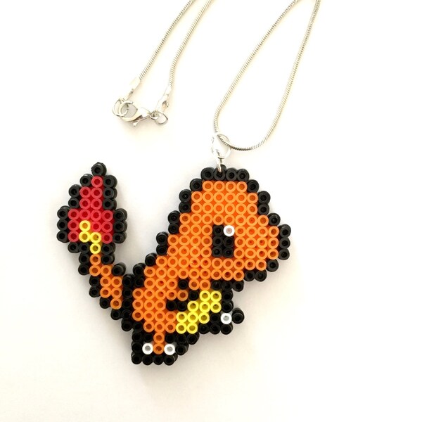Charmander Pixel Art - Etsy
