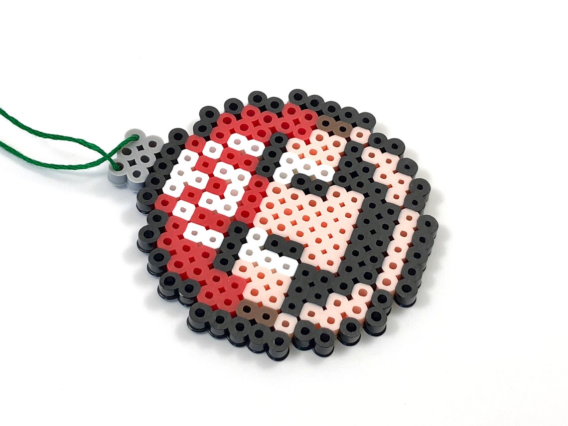 Super Mario Perler Bead Ornament Perler Bead Perler Super | Etsy