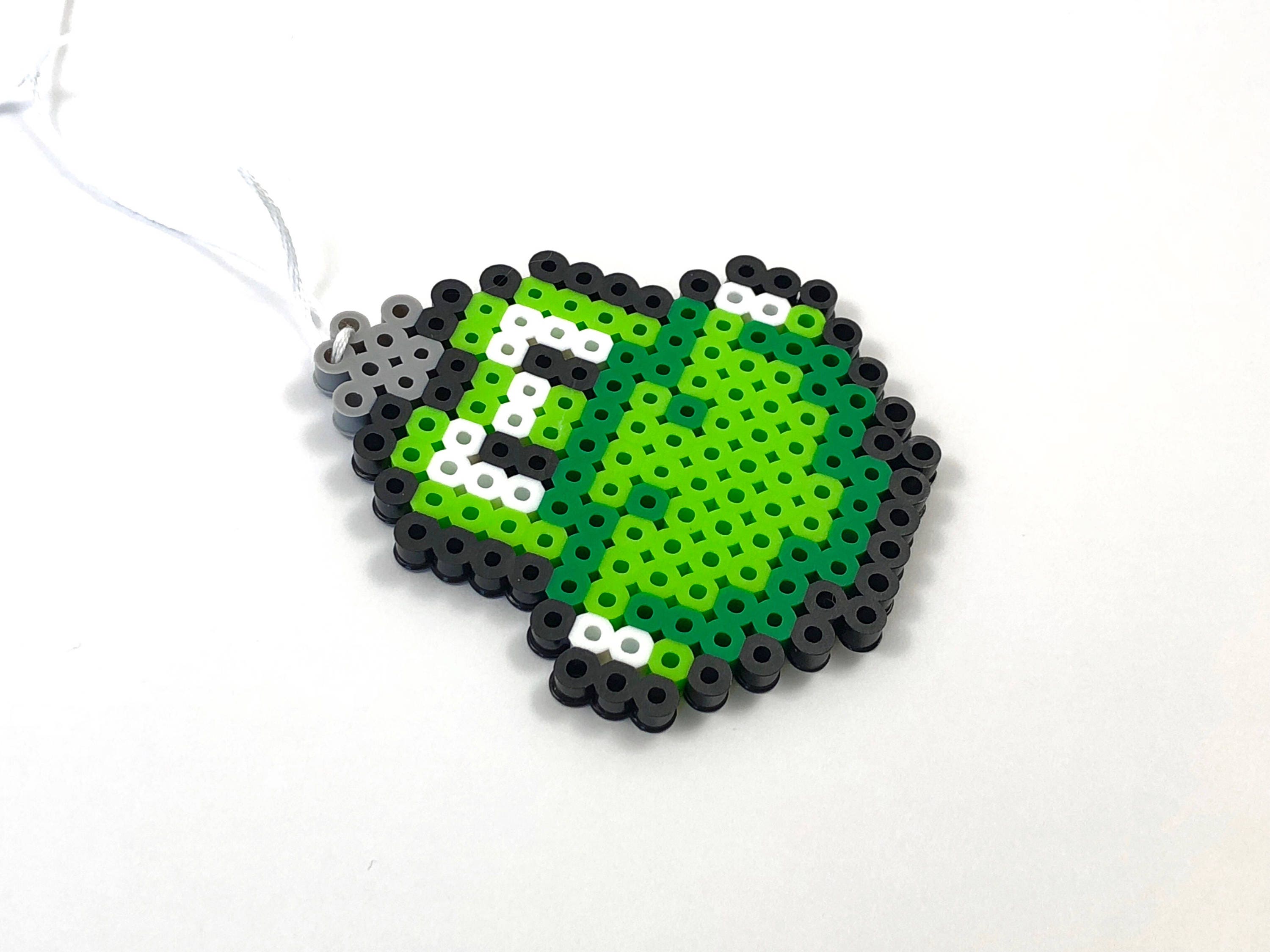 Super Mario Yoshi Perler Bead Ornament, Perler Bead, Perler, Super ...