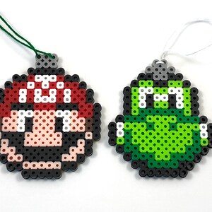 Super Mario Perler Bead Ornament Perler Bead Perler Super | Etsy Canada