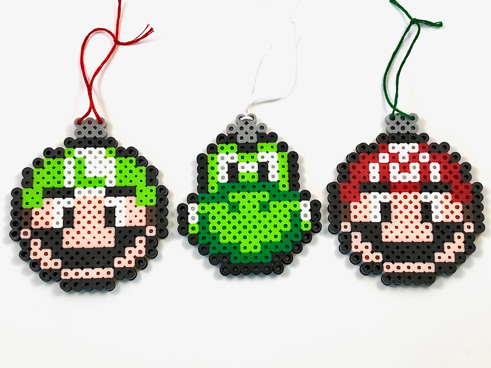 Super Mario Perler Bead Ornament Perler Bead Perler Super - Etsy