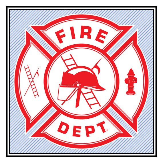 Firefighter Fireman Firewoman Vector Svg. Logo for Custom | Etsy