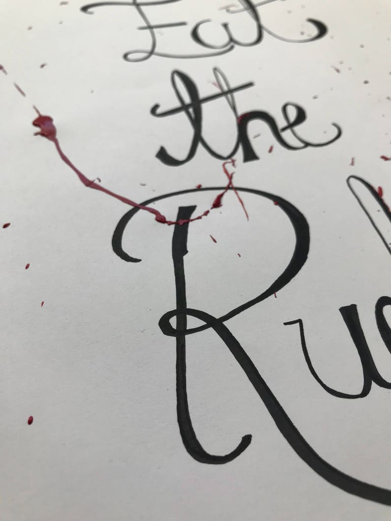 Hannibal - Eat the Rude - Etsy