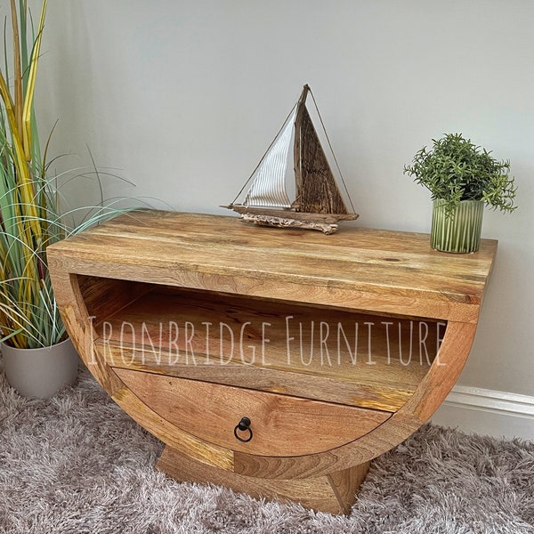 Mango Wood Tv Unit - Etsy UK