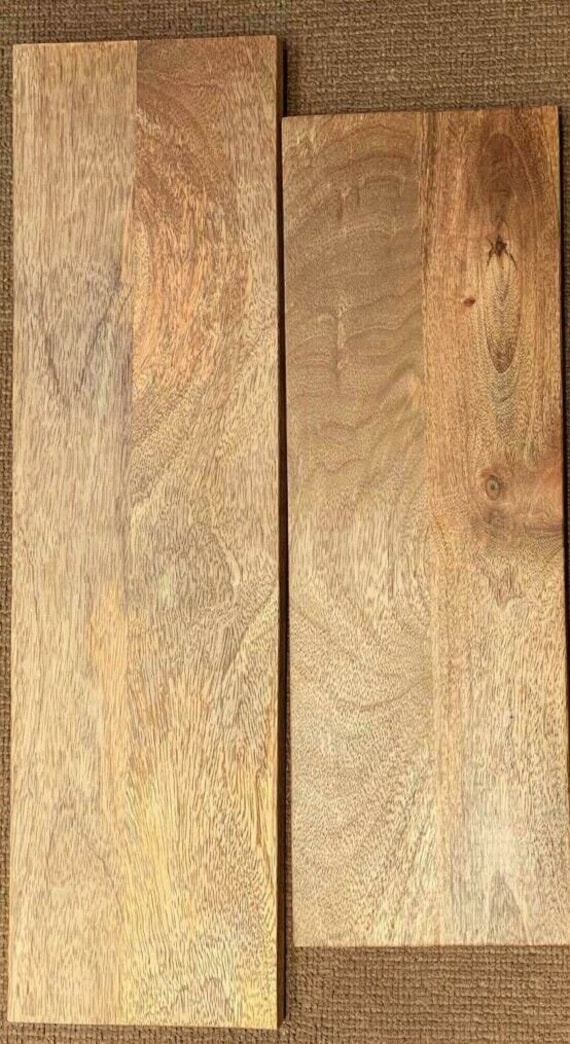Solid Natural Mango Wood Fruitwood Shelf 30-90cm Wide Mantis - Etsy UK