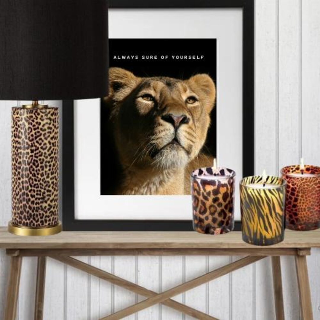 Lioness Digital Sheet With Motivational Phrase. - Etsy