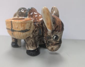 Made in Occupied Japan - Donkey W/ Cart - Etsy