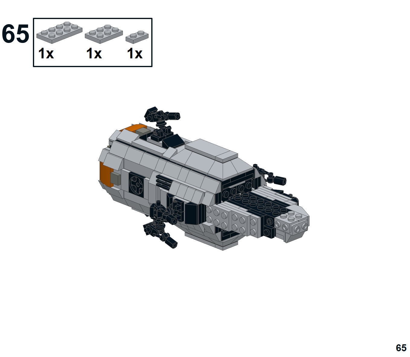 LEGO MOC The Expanse Rocinante/MCRN Tachi - Rocinante Colors by jkexbx ...