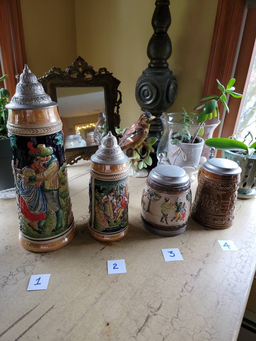 Various Vintage Beer Steins; Made in Germany; Sold Separately - Etsy