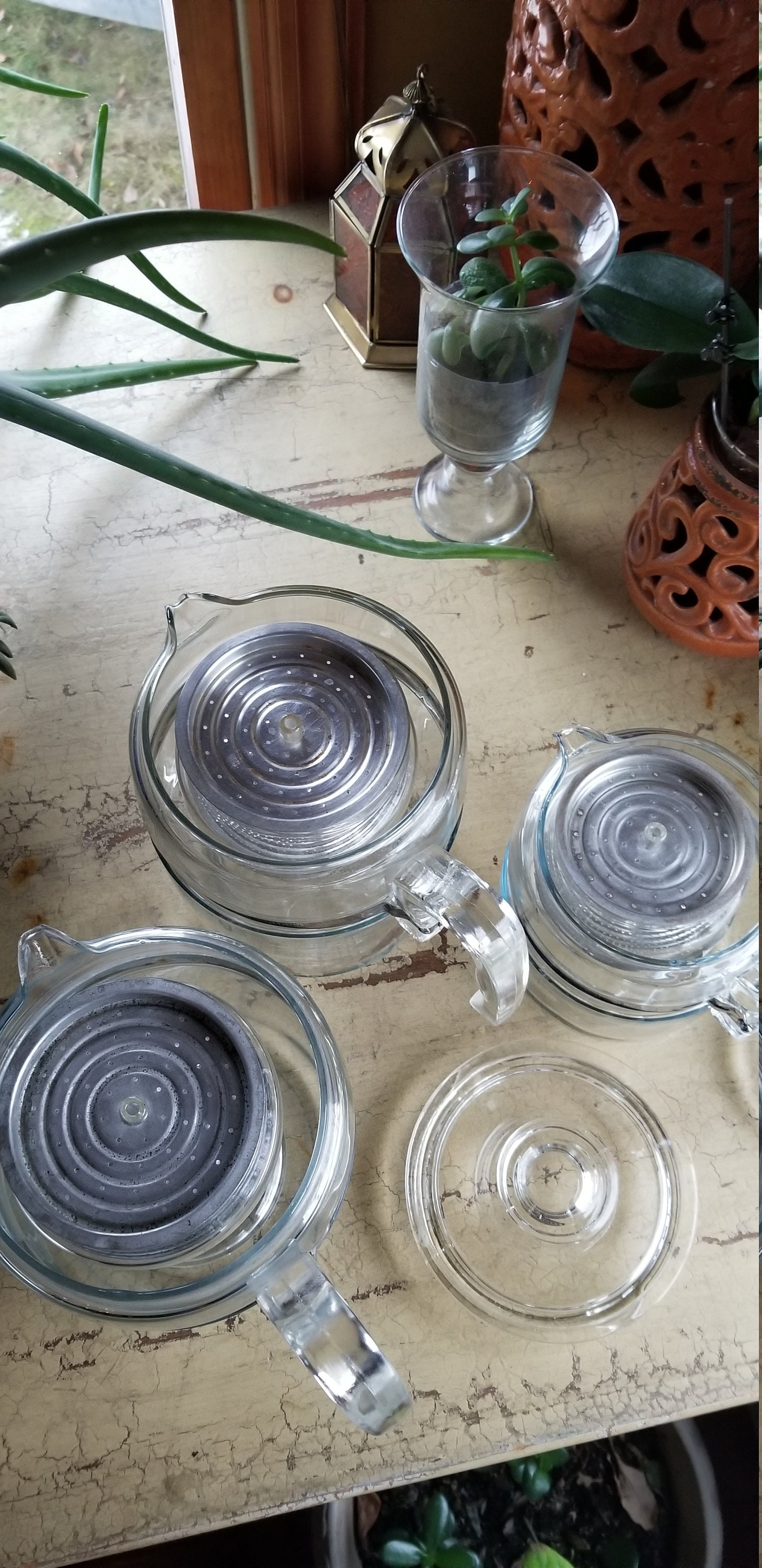 Vintage Pyrex Flameware Glass Coffee Pot Percolator COMPLETE - Etsy