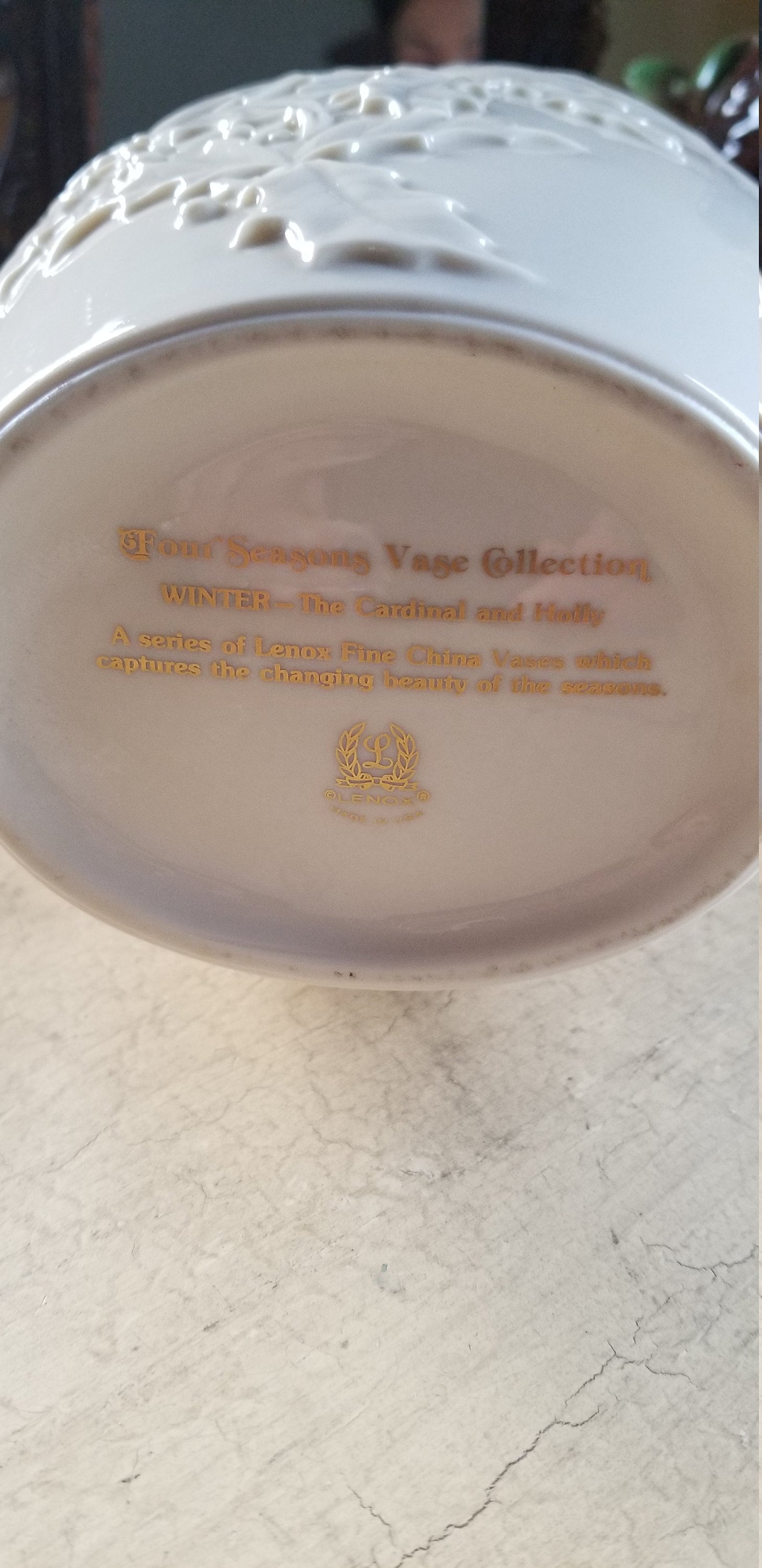 Vintage Lenox Large Vases Four Seasons Vase Collection - Etsy