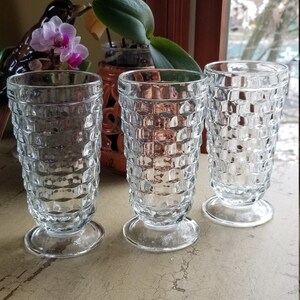 Indiana Glass-whitehall Cubist Pattern No. 521 Vintage - Etsy