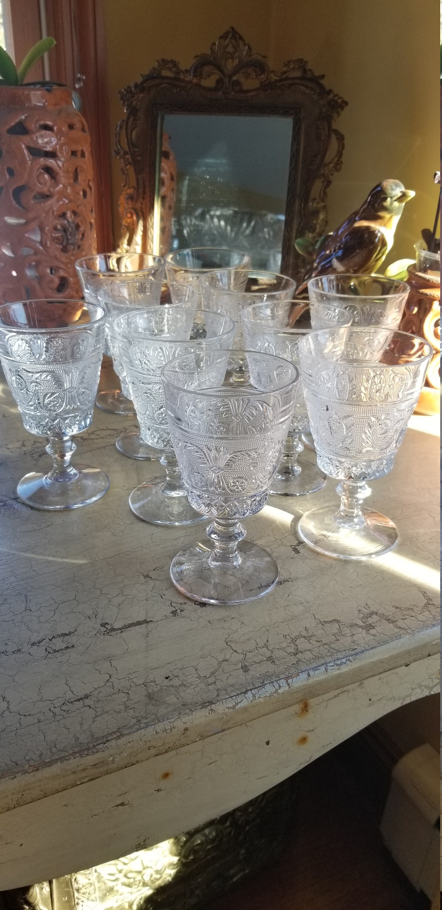 Vintage Champagne Sherbet Sherry Water Goblet Sandwich | Etsy