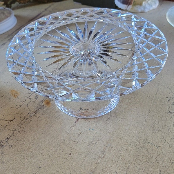 Crystal Cake Stand - Etsy
