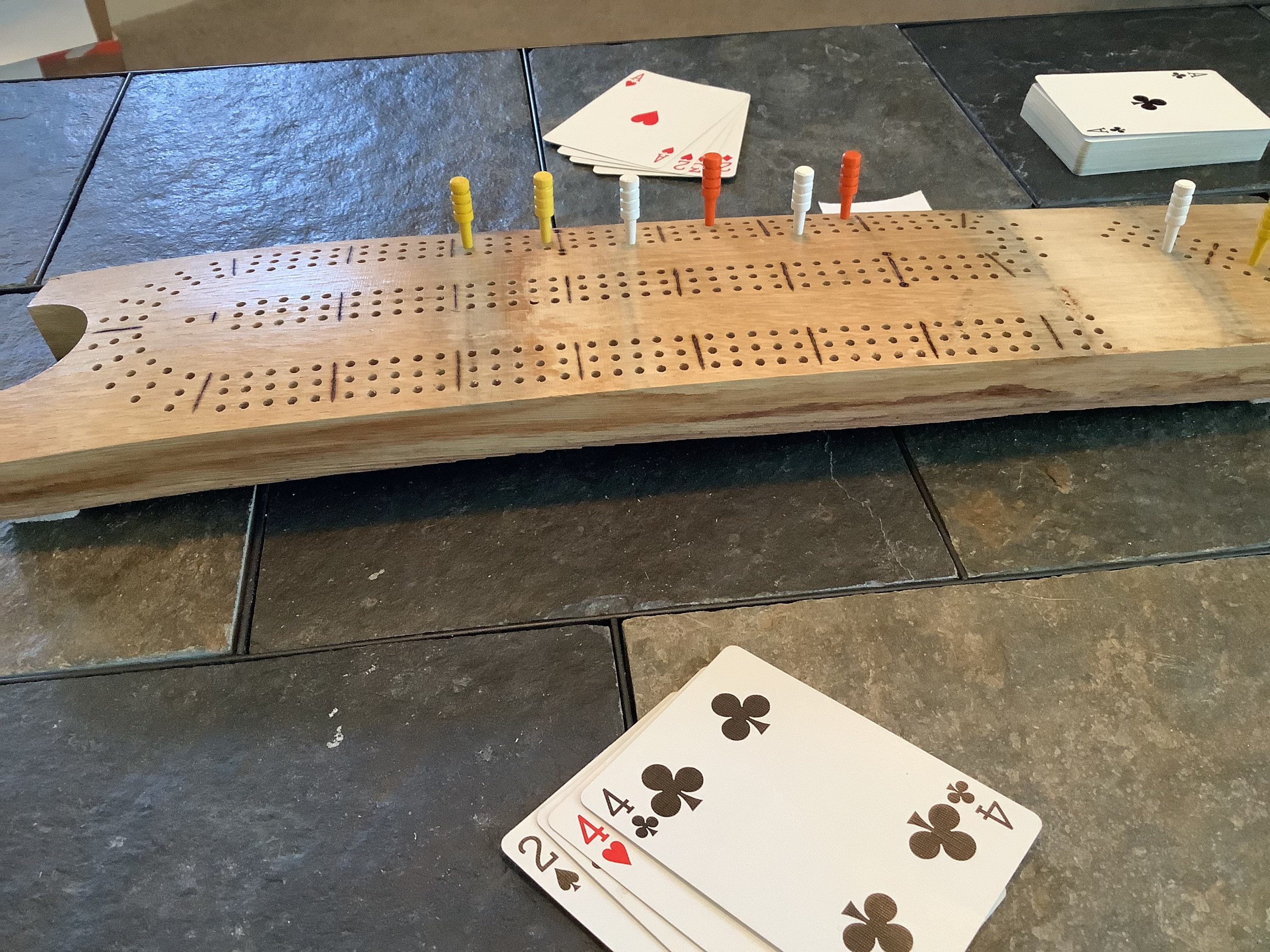 Wine Barrel Stave Cribbage Board - Etsy