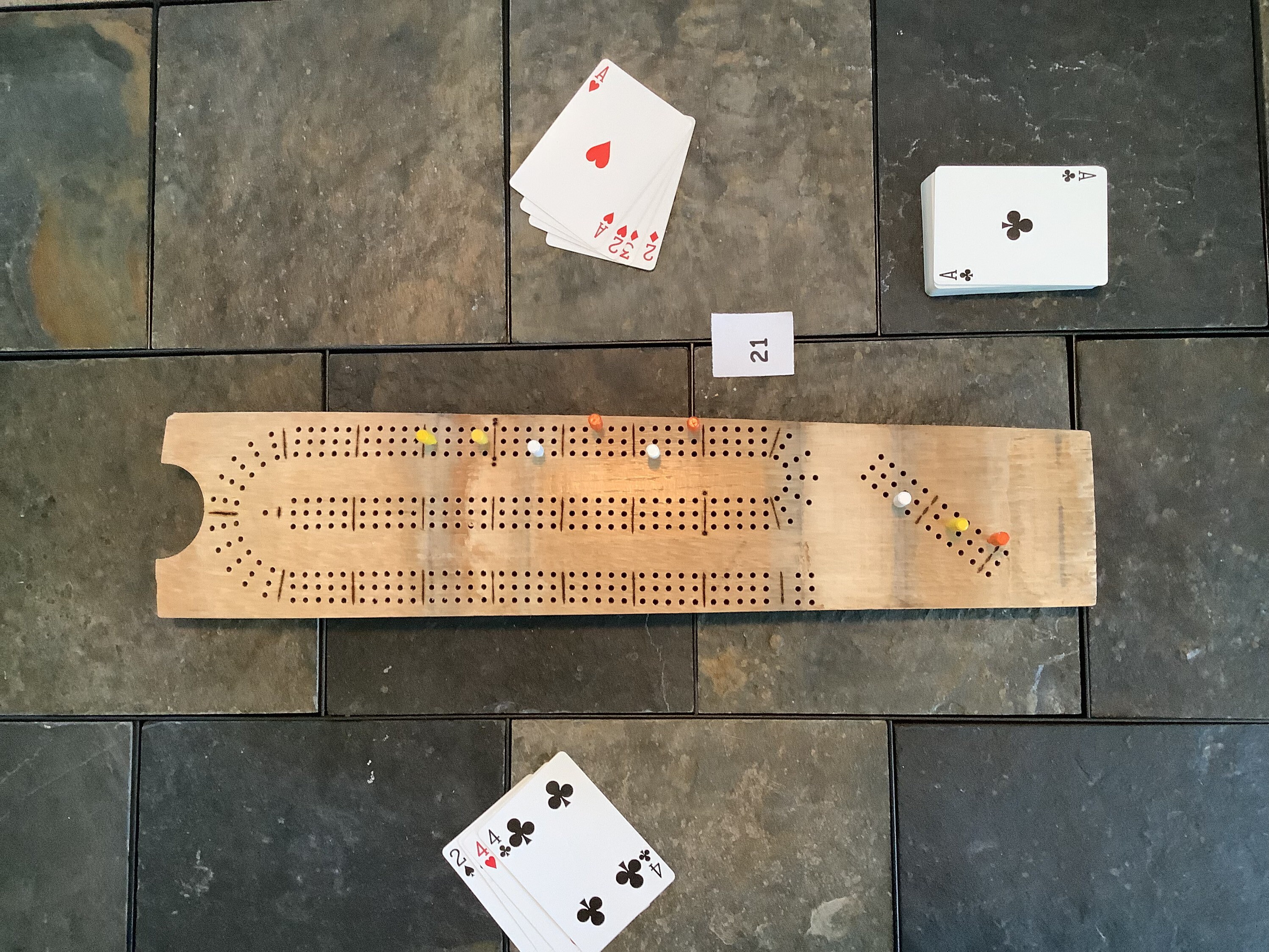 Wine Barrel Stave Cribbage Board - Etsy