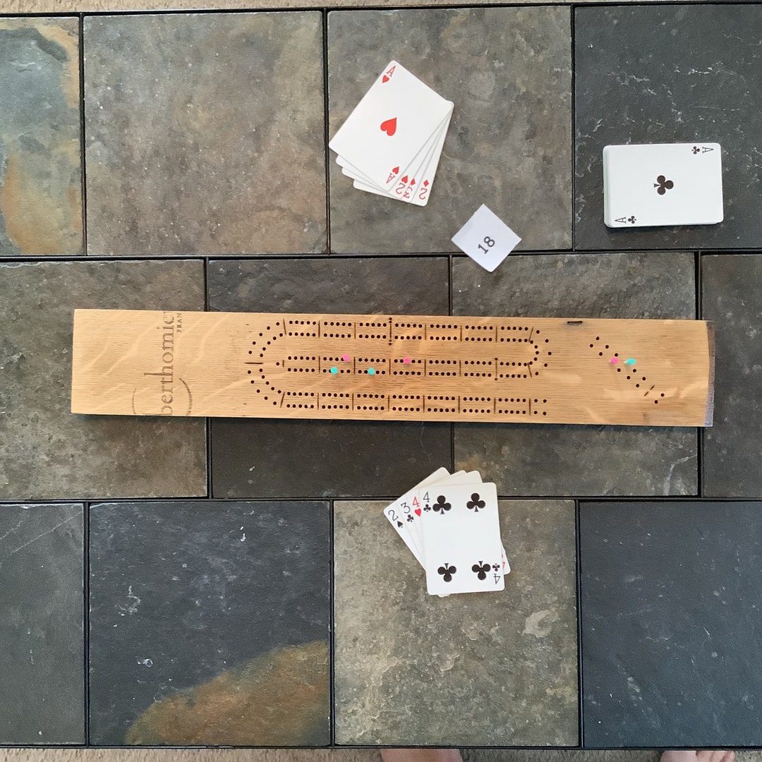 Wine Barrel Cribbage Board - Etsy