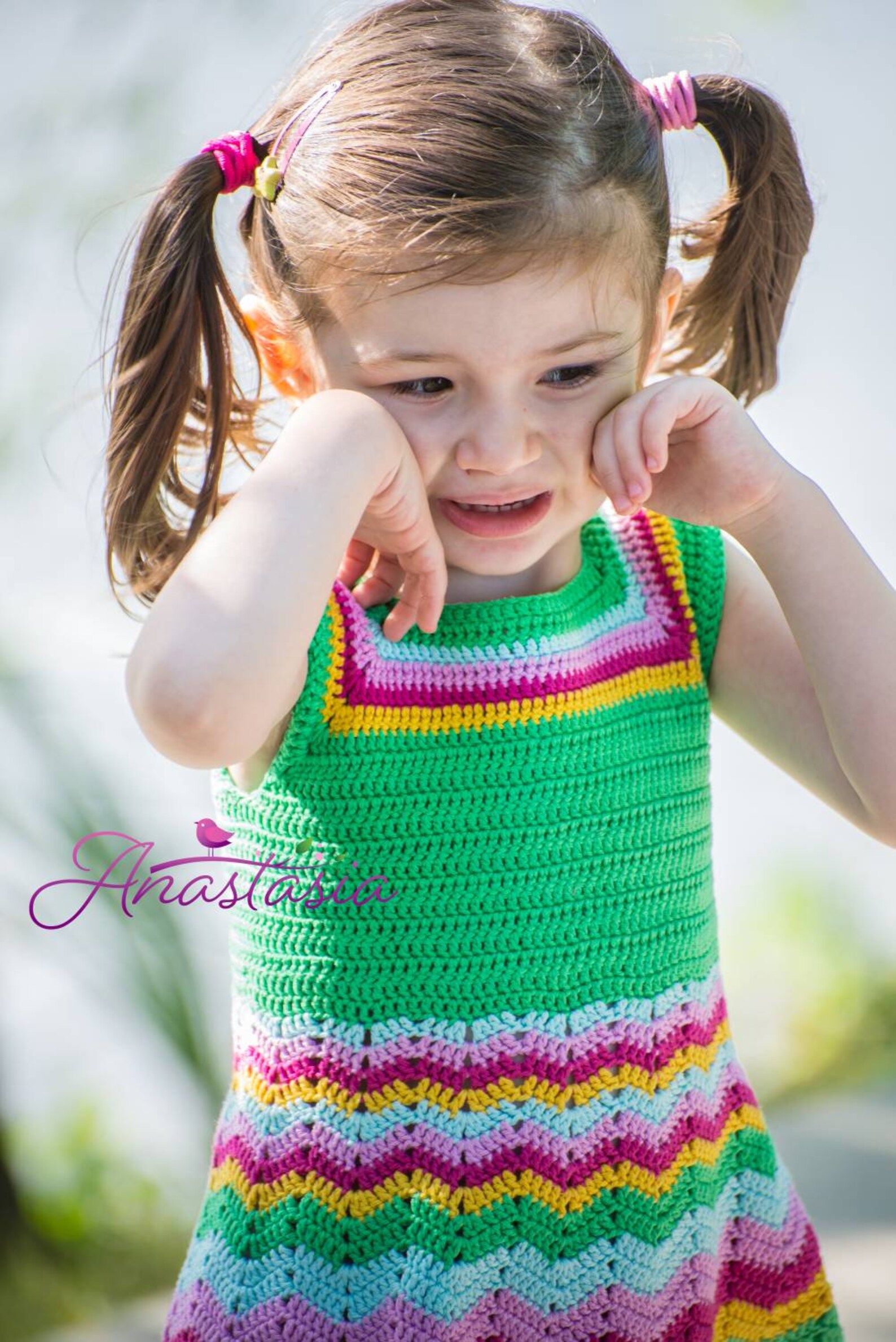 Easy crochet dress pattern dress pattern crochet yoke dress | Etsy