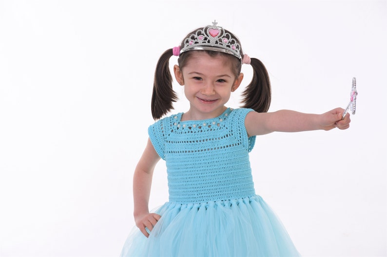 Crochet Tutu Dress Pattern Elsa Crochet Tutu Dress Pattern - Etsy UK