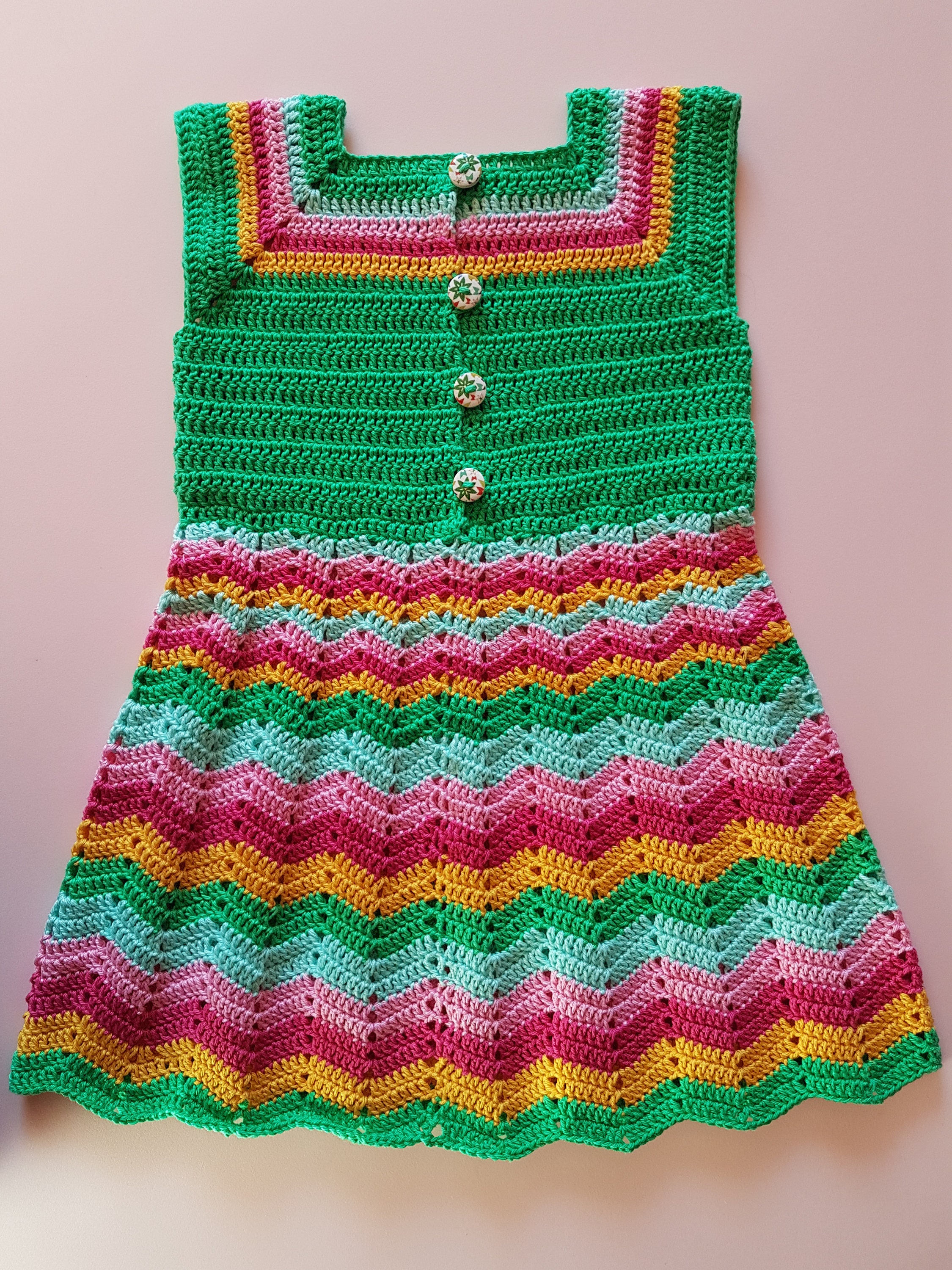 Easy Crochet Dress Pattern Dress Pattern Crochet Yoke Dress - Etsy